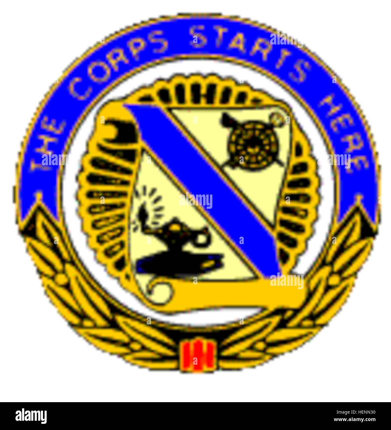 23rd Quartermaster Brigade, United States Army - crest Stock Photo - Alamy