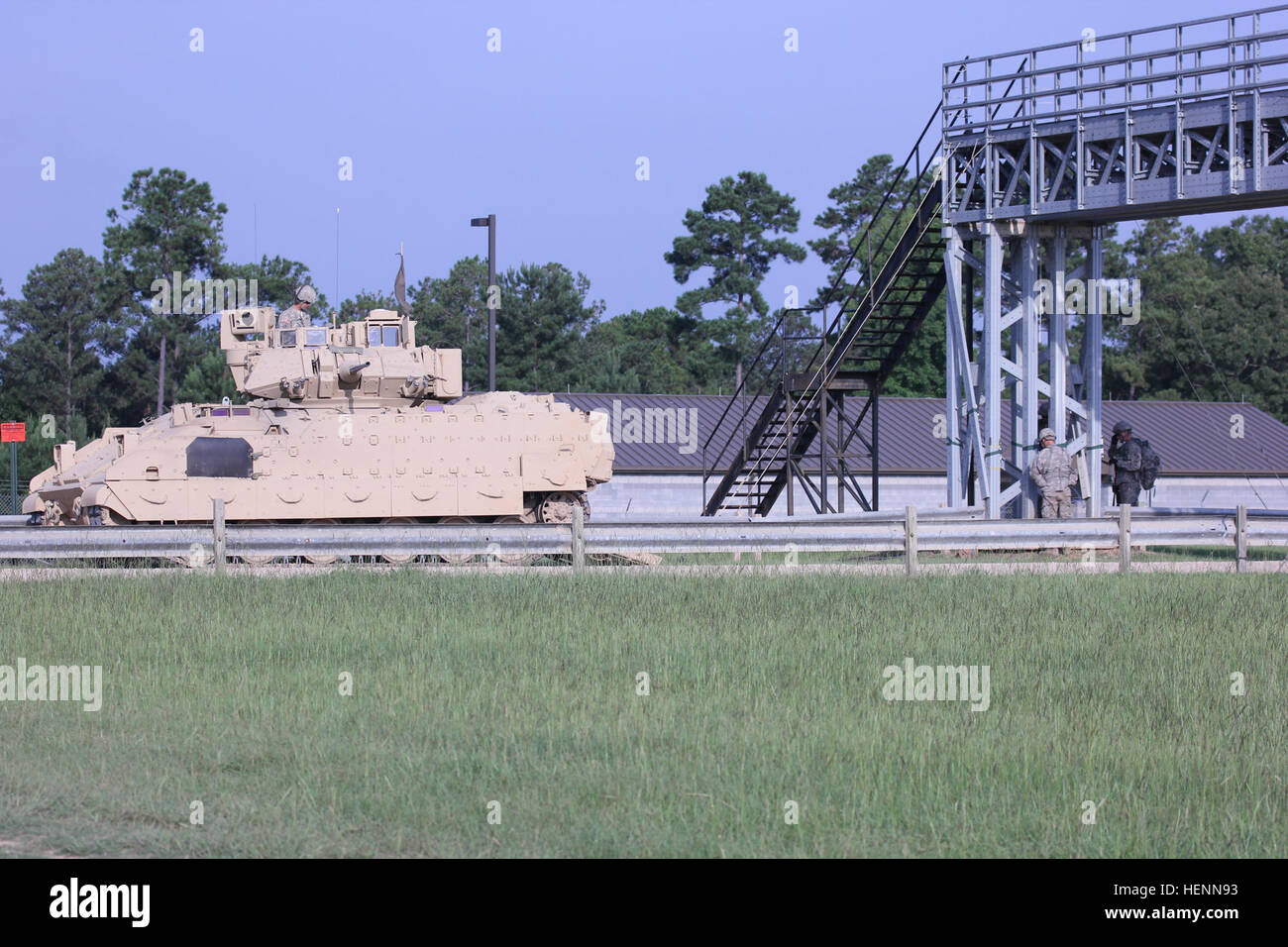 Soldiers of Charlie Company, 155th Brigade Special Troops Battalion ...