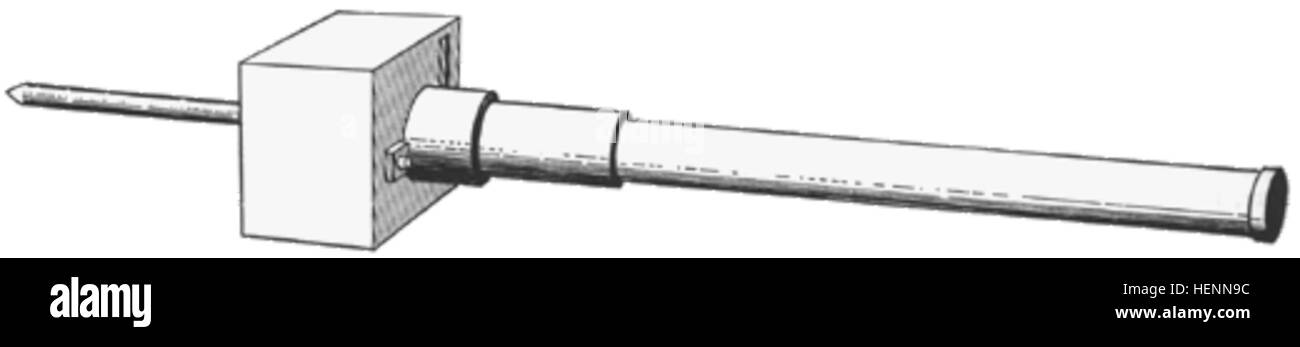 70 mm AA spike mortar Stock Photo - Alamy