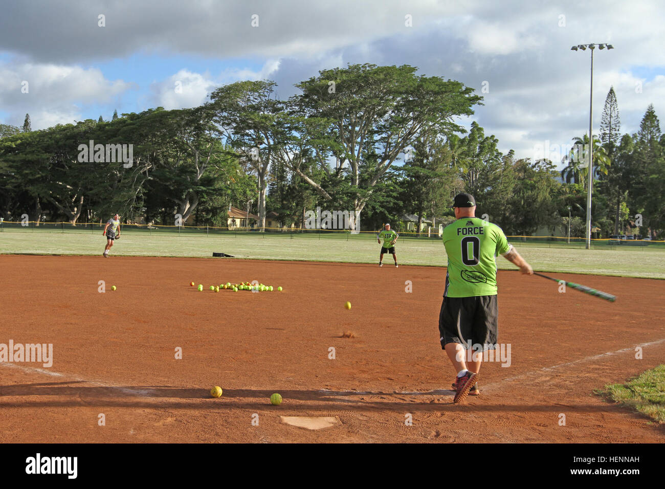All army softball hi-res stock photography and images - Alamy