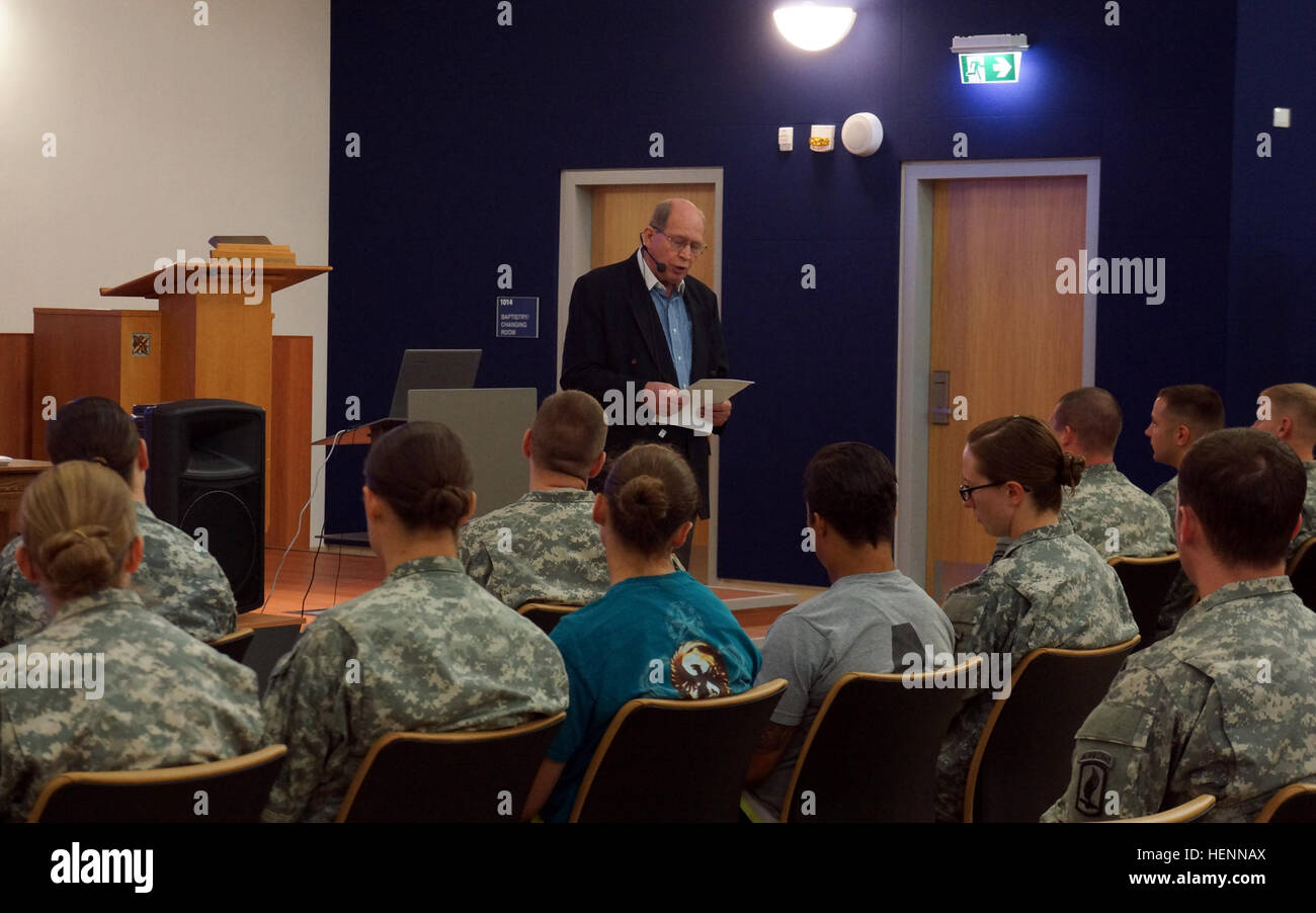 Australian Col. (retired) Sandy MacGregor speaks on resiliency with ...