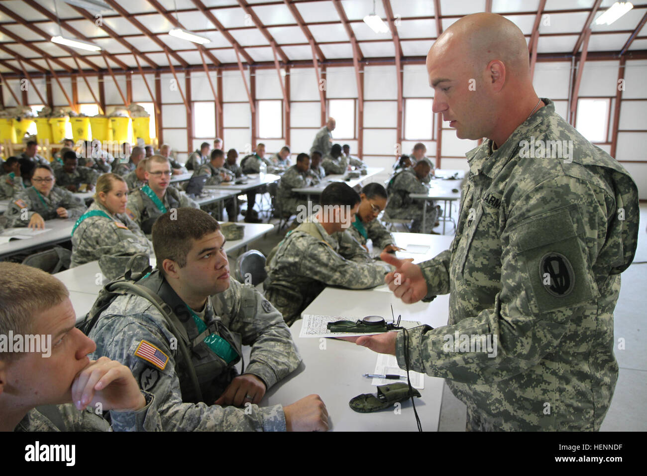 Soldiers from the 377th Theater Sustainment Command's footprint receive ...