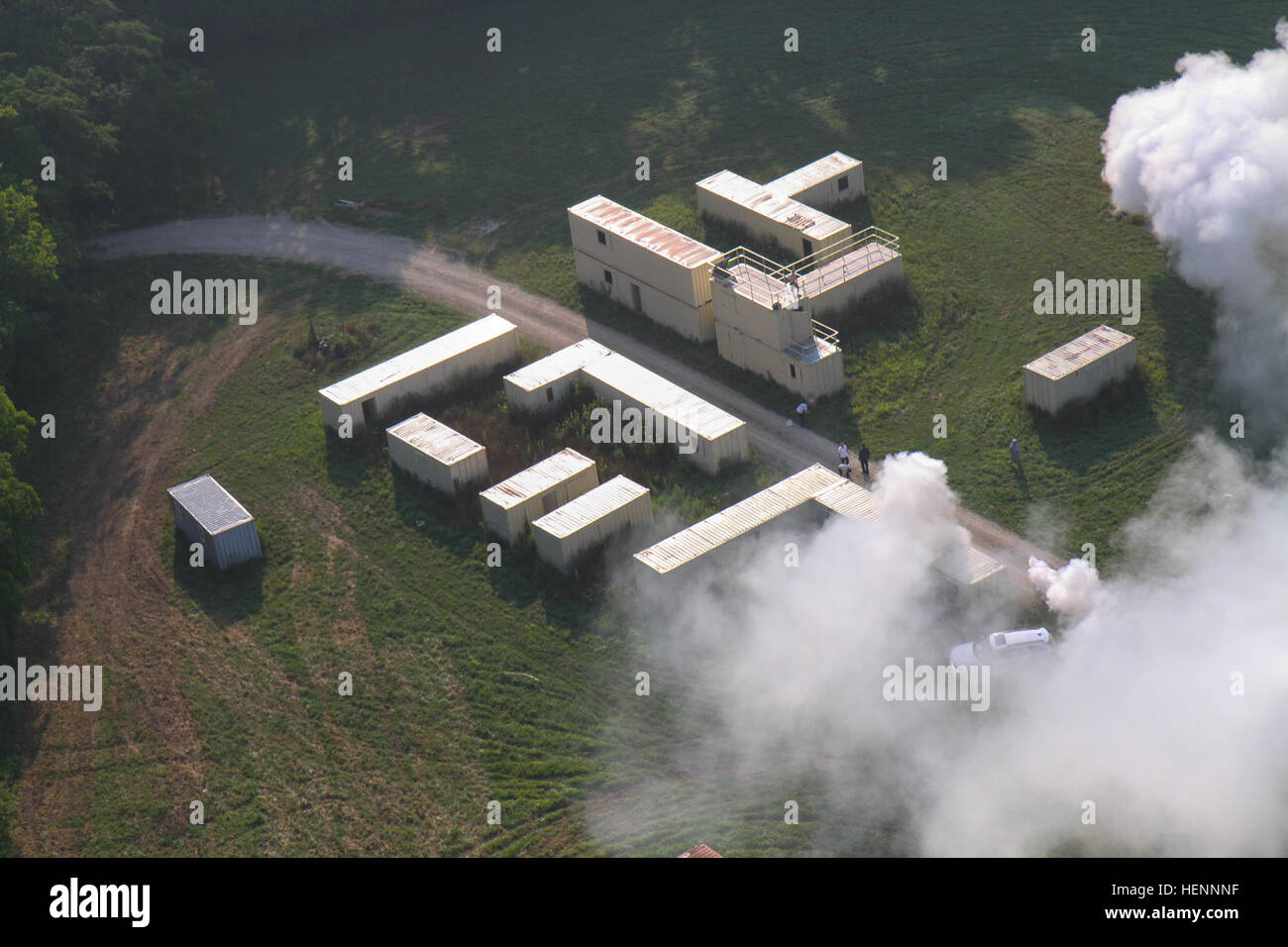 Training site in camp hi-res stock photography and images - Alamy