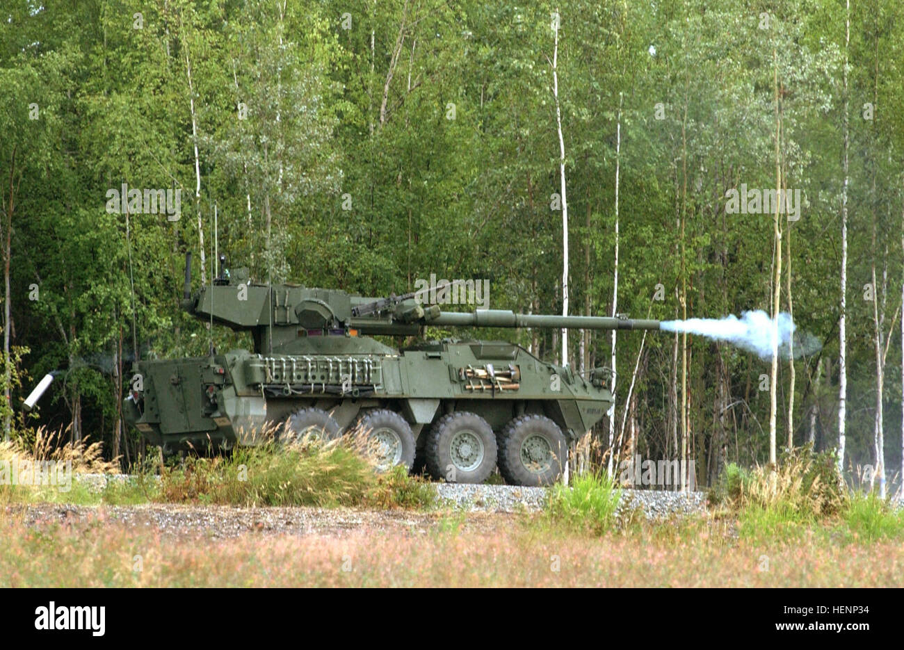 Mobile gun system stryker hi-res stock photography and images - Alamy