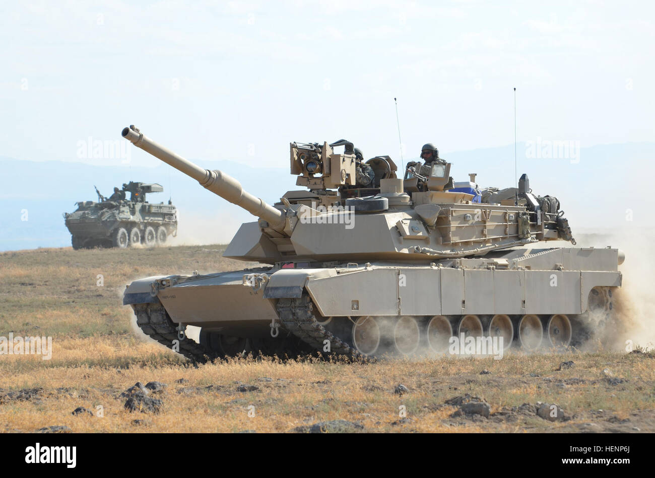 An M1A2 SEP Abrams from 116th Cavalry Brigade Combat Team, Idaho Army ...