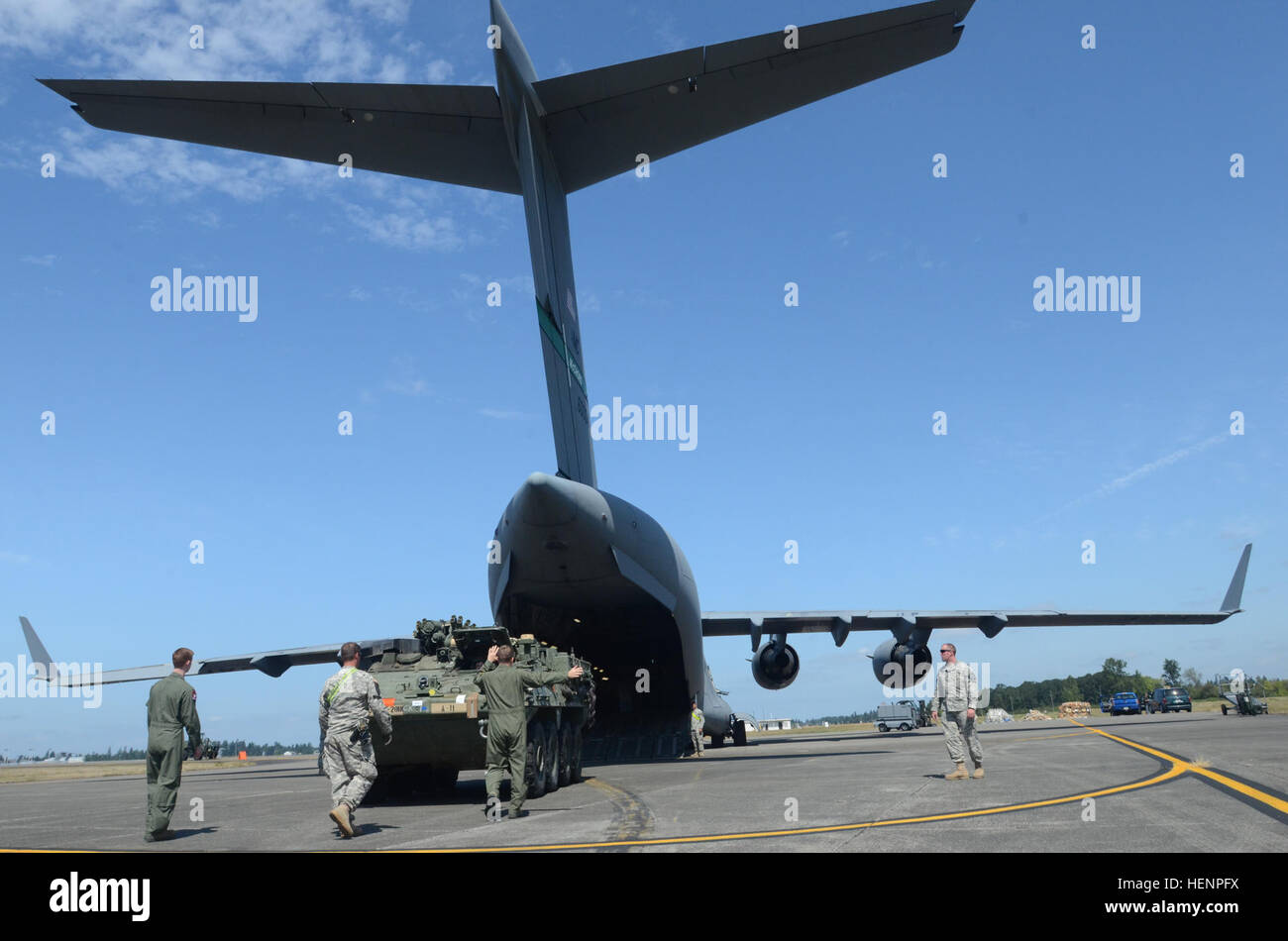 In this photo from August 2015, 3-2 Stryker Brigade Combat Team ...