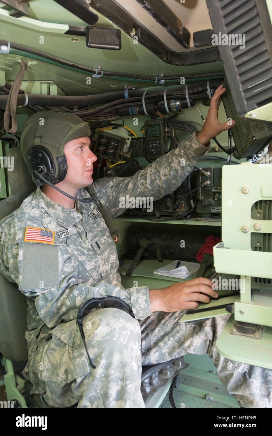 1st Lt. Sam Speacht, a Fire Support Officer and Commander of Detachment ...