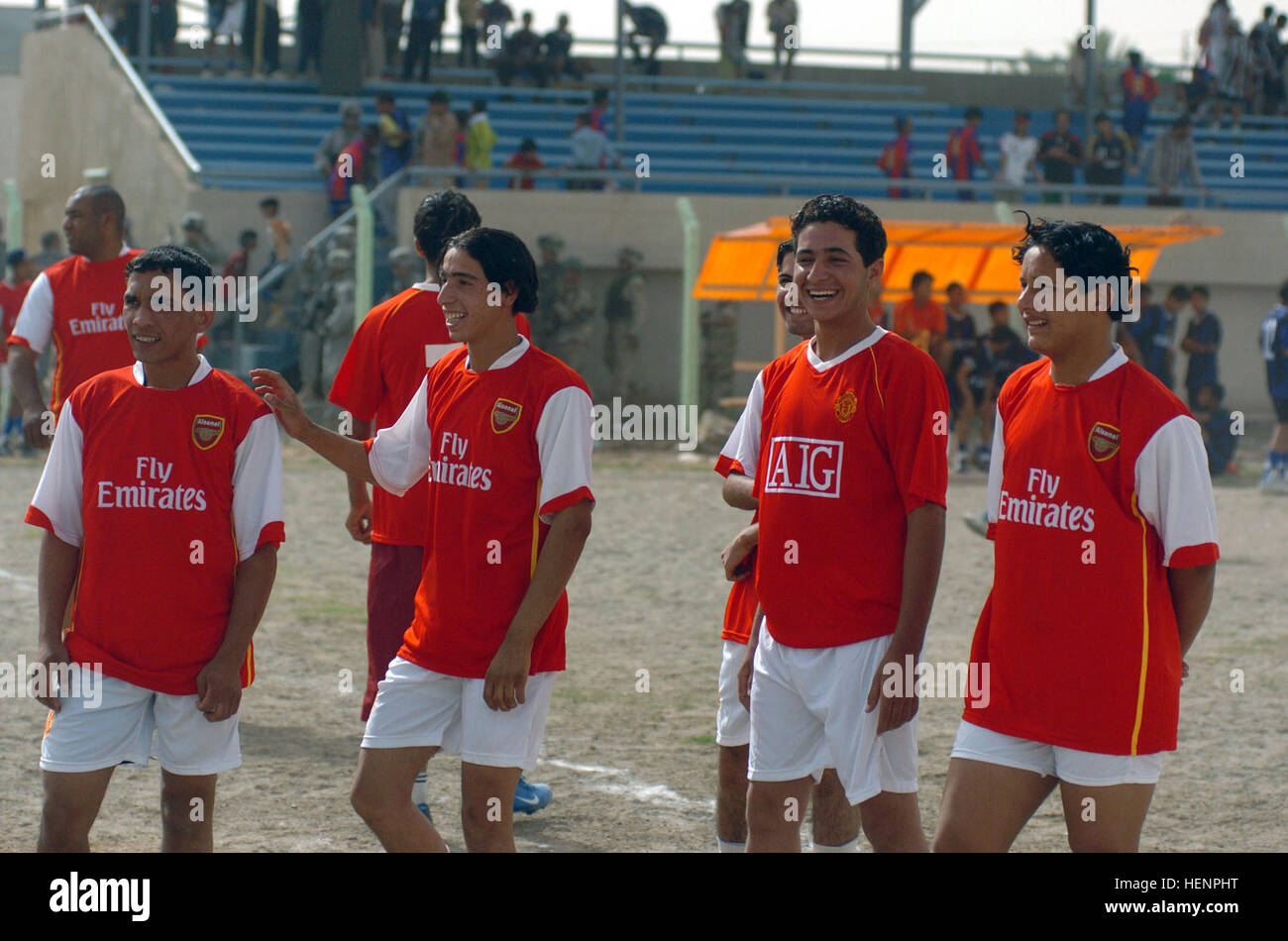Mahmudiyah soccer stadium hi-res stock photography and images - Alamy