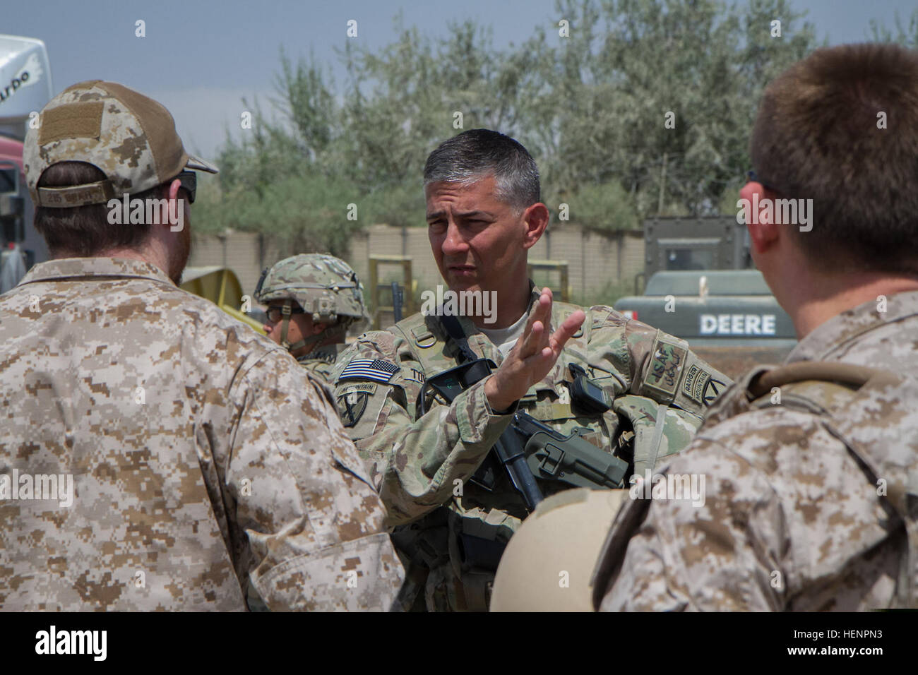 U.S. Army Maj. Gen. Stephen Townsend, the commander of Combined Joint ...