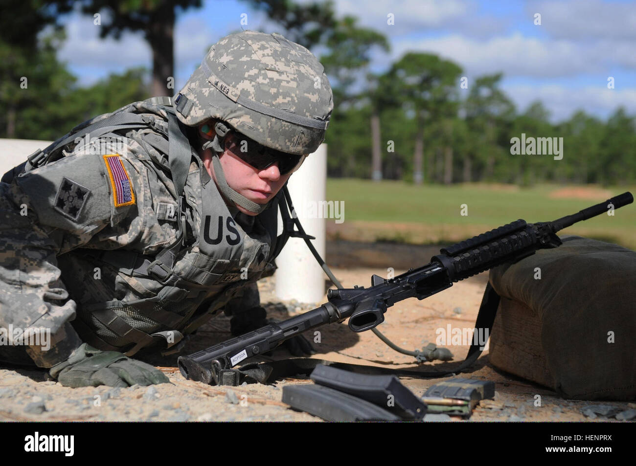 U.S. Army Spc. Elizabeth Laskey, an intelligence analyst with Charlie ...