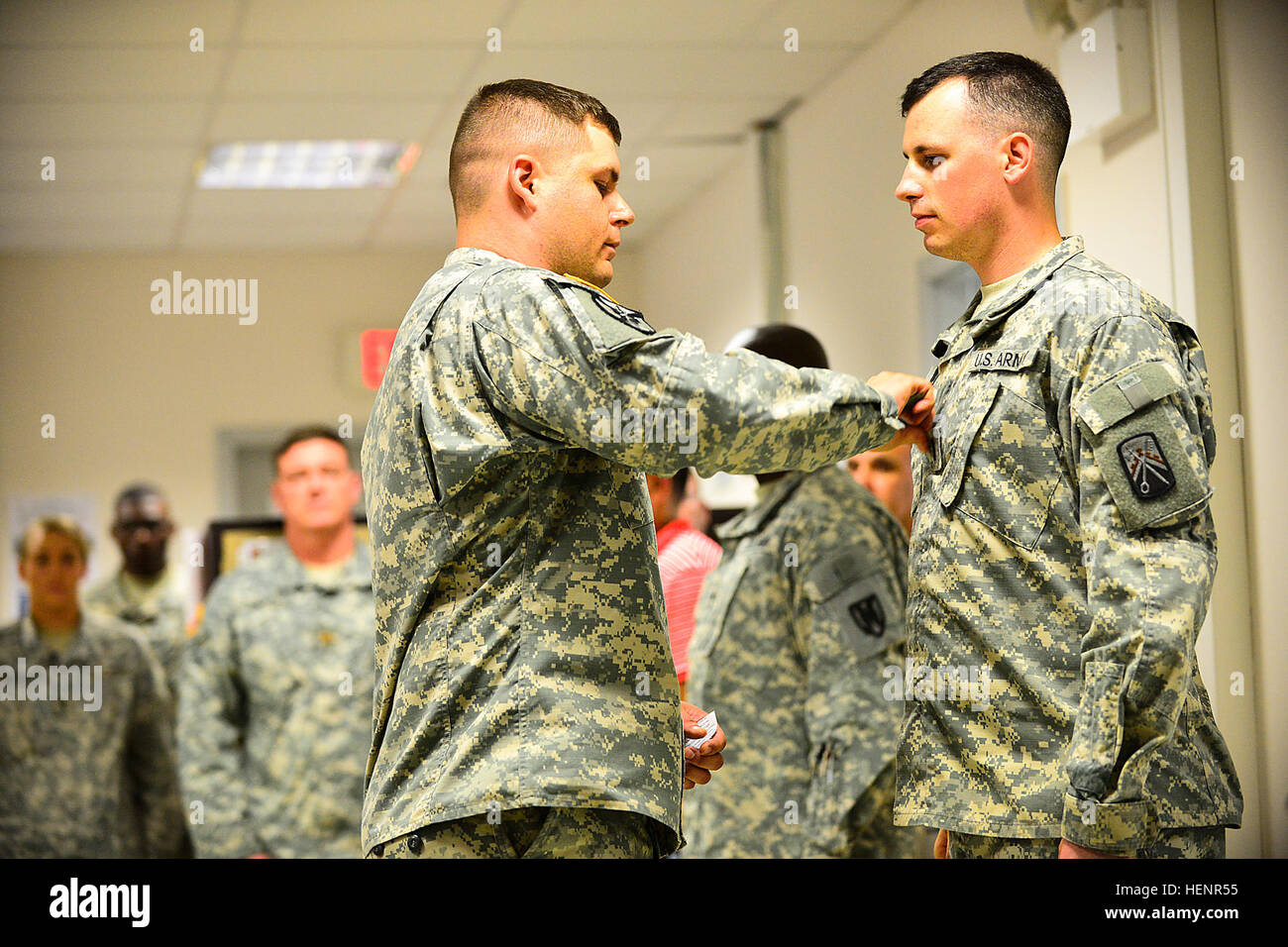First lieutenant promotion hi-res stock photography and images - Alamy