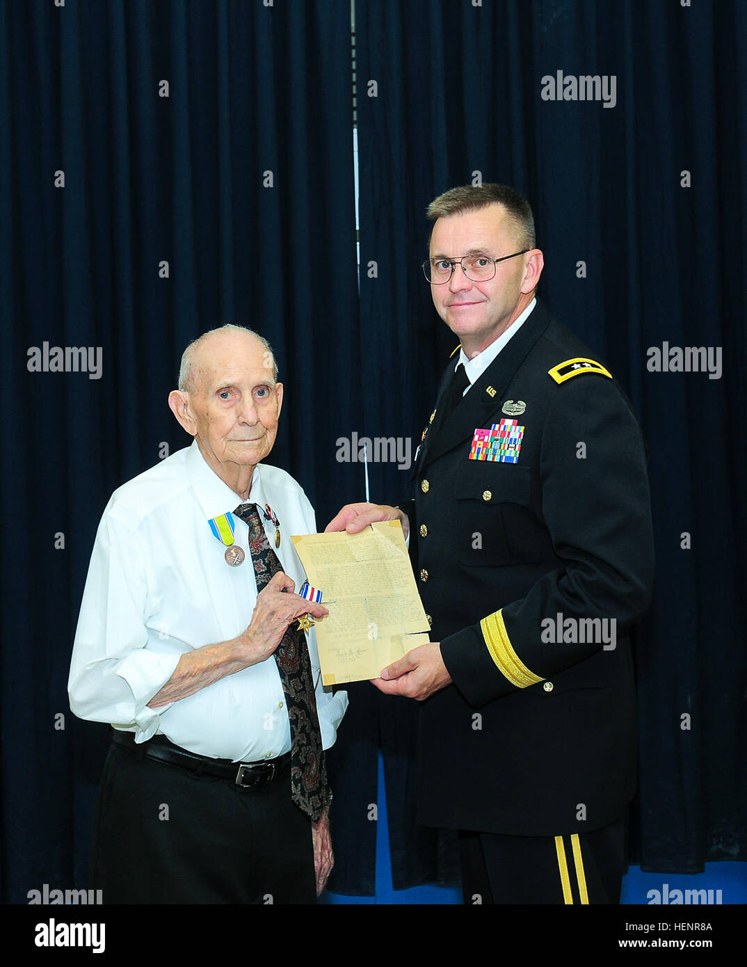 Maj. Gen. Terry Ferrell, 7th Infantry Division commander, poses with ...