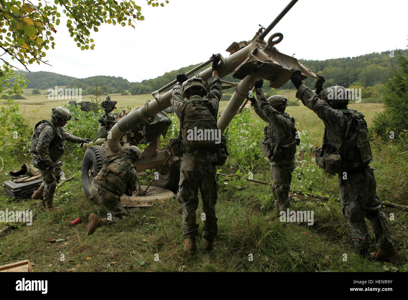319th field artillery regiment hi-res stock photography and images - Alamy
