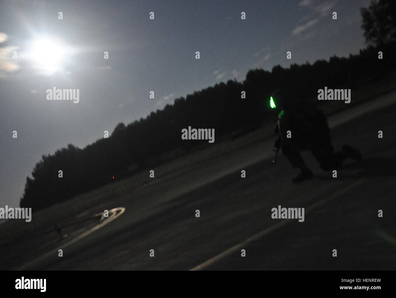 Troops assigned to 3rd platoon, Apache Troop, 1st Squadron, 2nd Cavalry ...