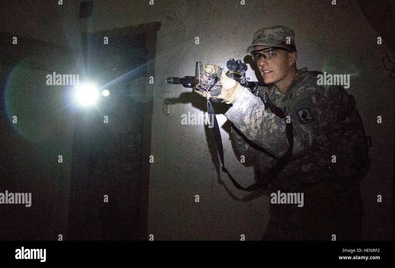 Army Sgt. Shawn M. Simmerman, a Brighton, Colorado, native serving as a ...