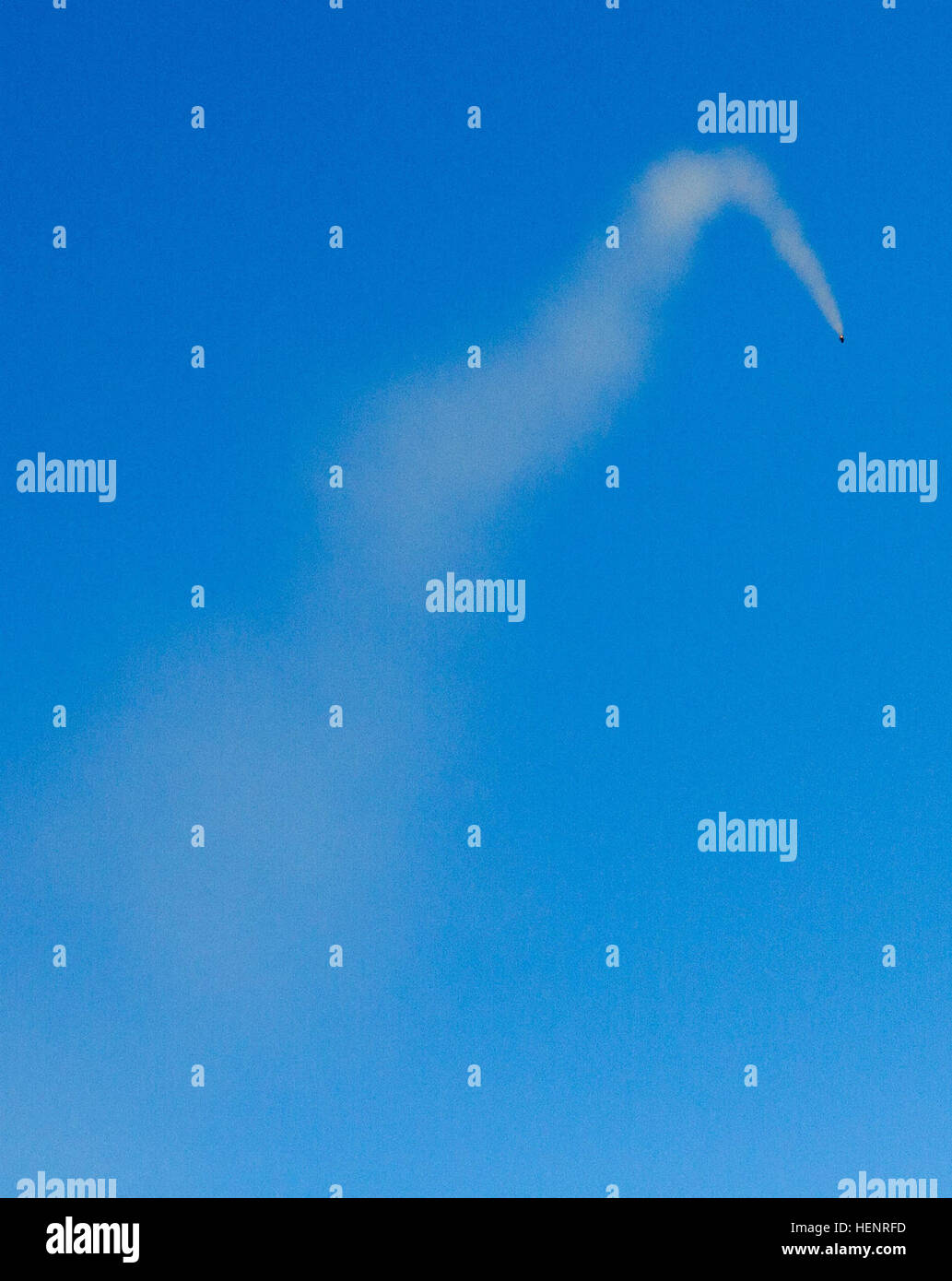 A TOW missile fired from a Japan Ground Self-Defense Force Type 96 ...