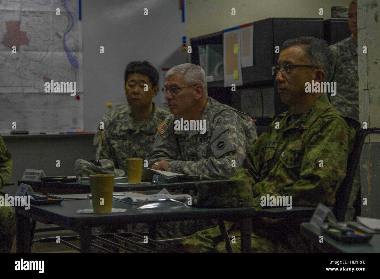 Lt. Gen. Koichi Isobe, commanding general of the Eastern Army, Japan ...