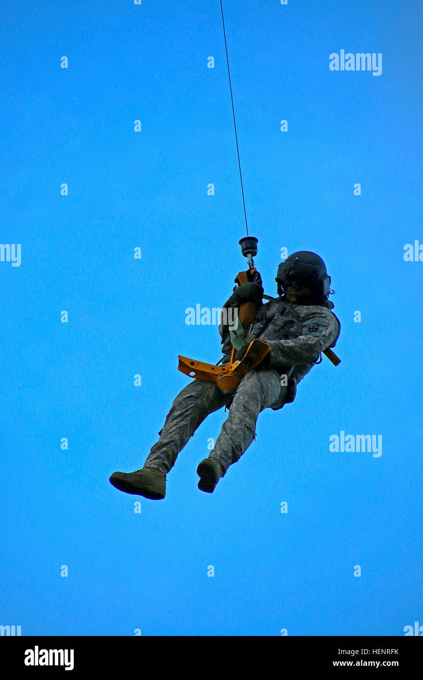 Rescue hoist system hi-res stock photography and images - Alamy