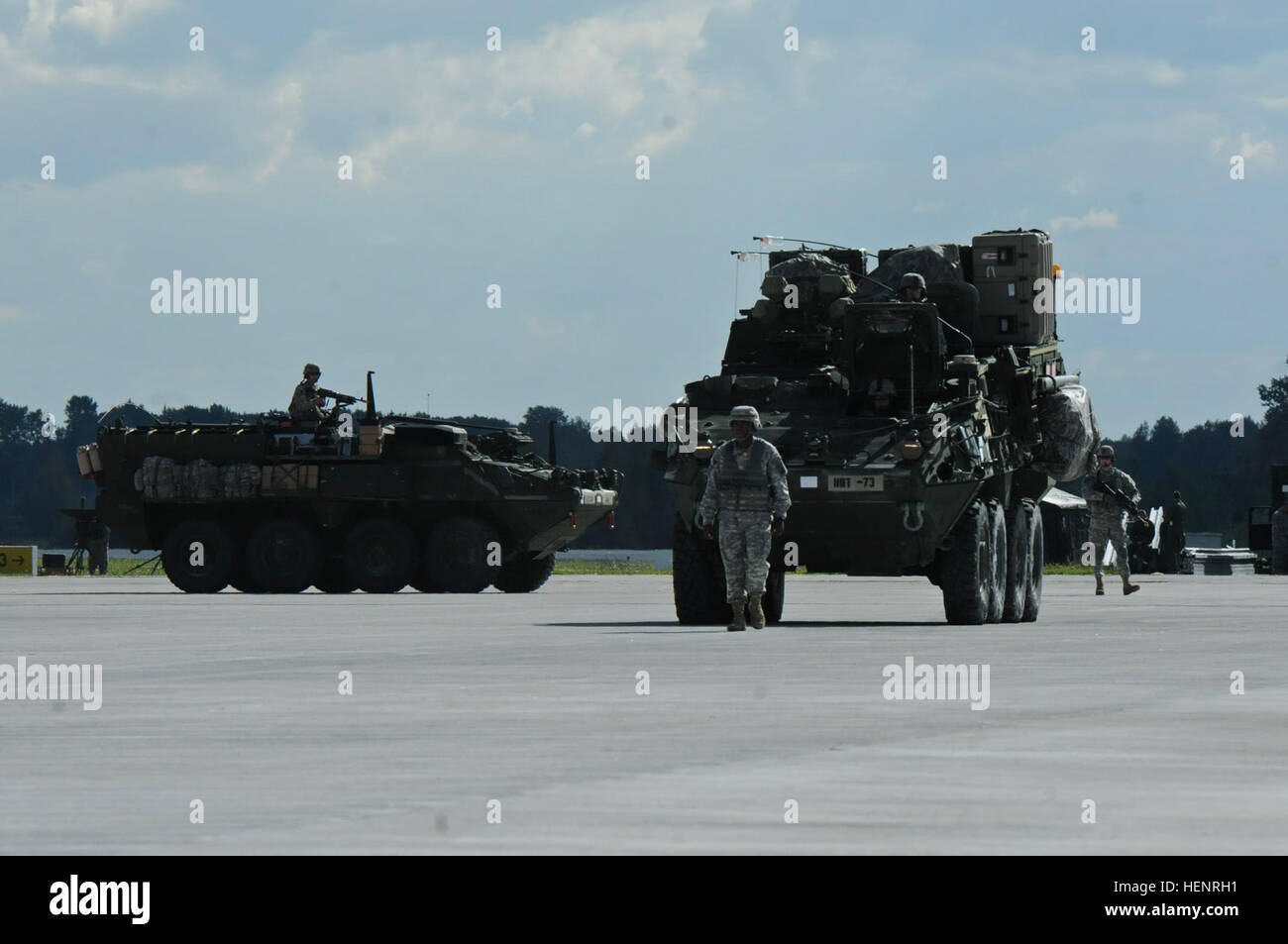 Troops assigned to Apache Troop, 1st Squadron, 2d Cavalry Regiment ...
