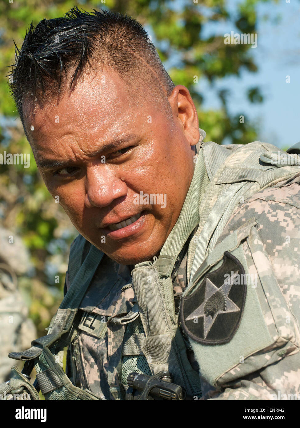 Sgt. Lorencio Banquel, 2nd Battalion, 1st Infantry Regiment, 2nd ...