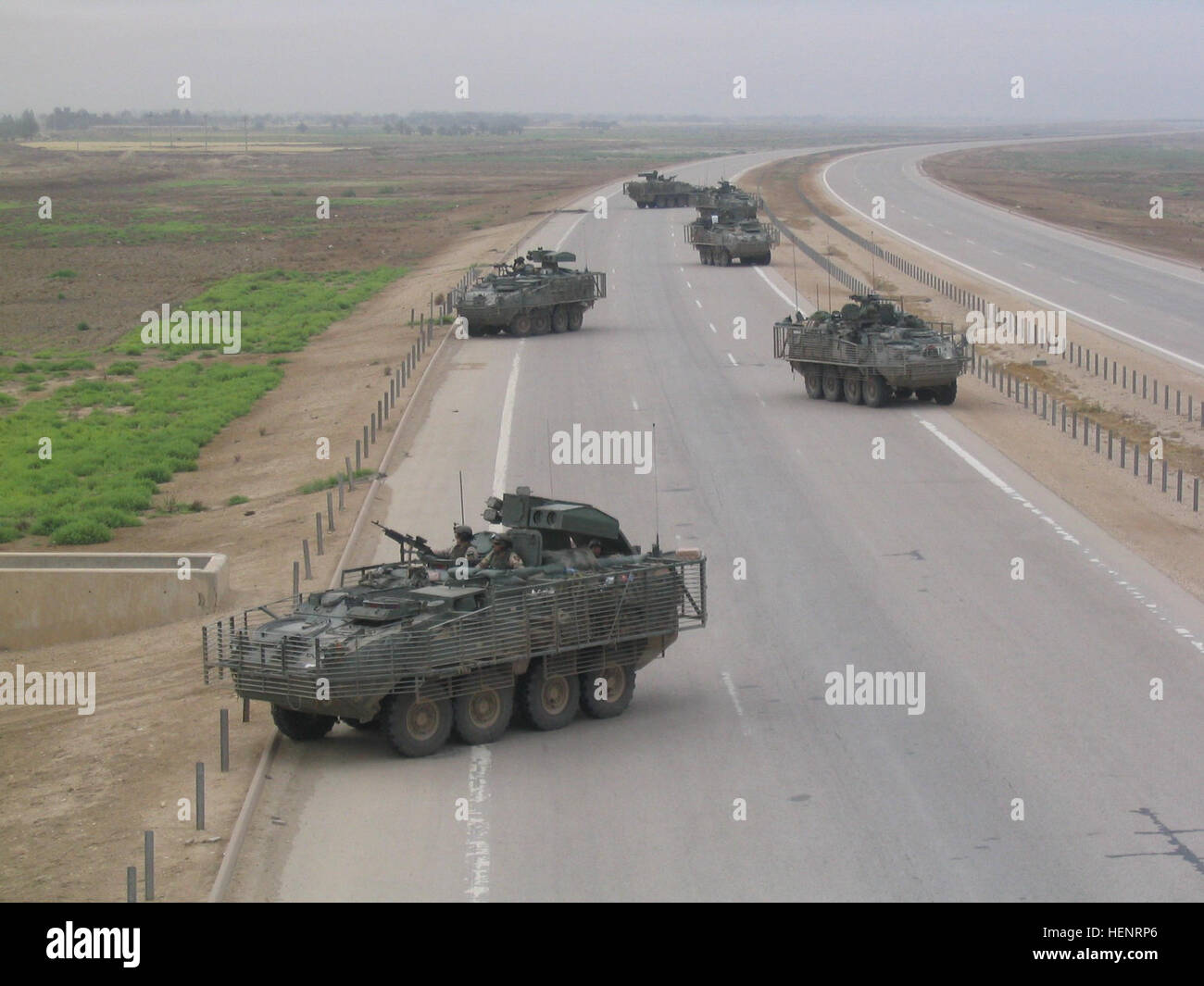 Bridge 8A Security Halt Stock Photo - Alamy