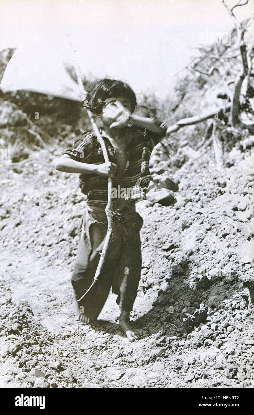 The girl with the white flag, John Hendrickson Stock Photo - Alamy