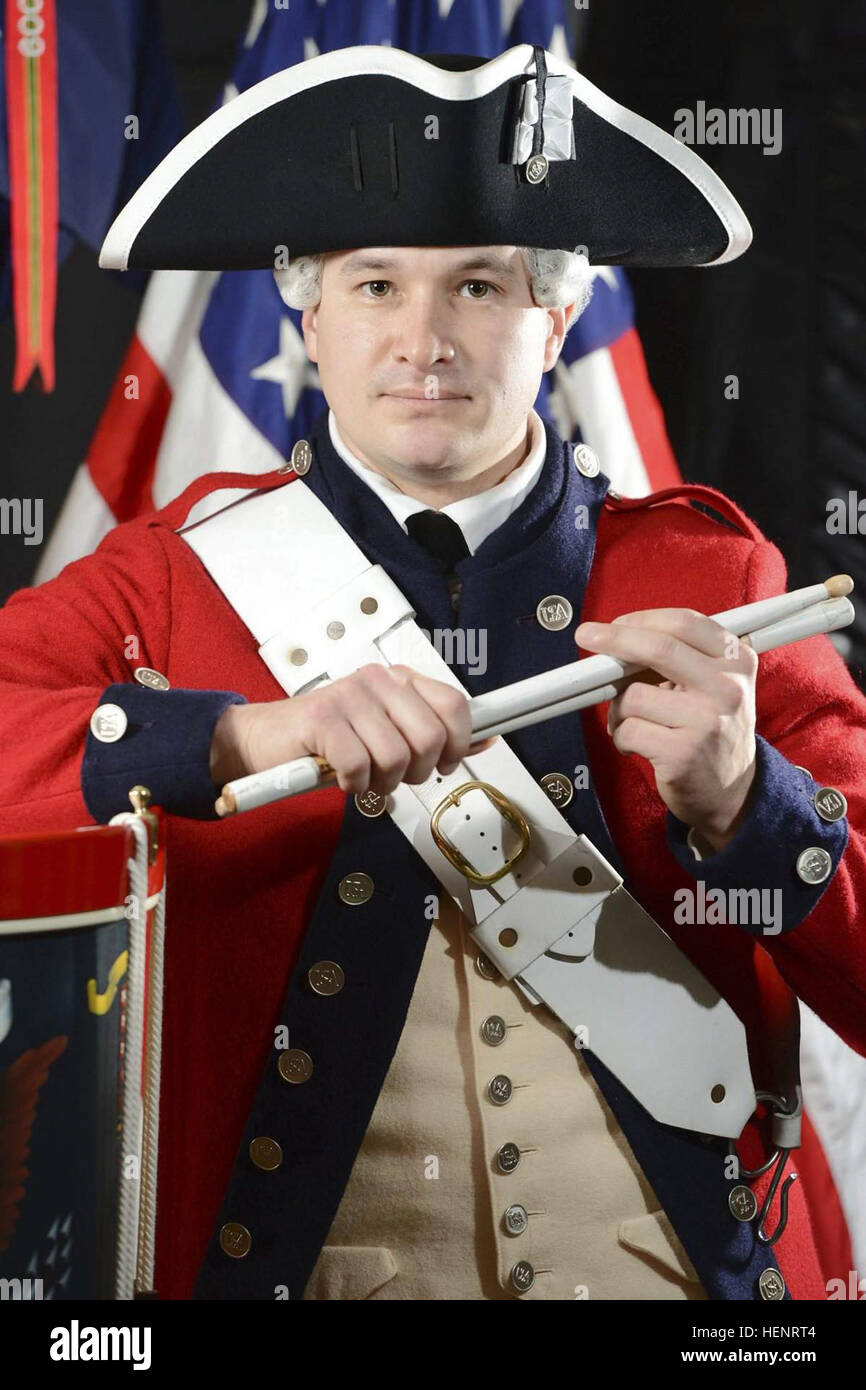 Old Guard drummer Stock Photo - Alamy
