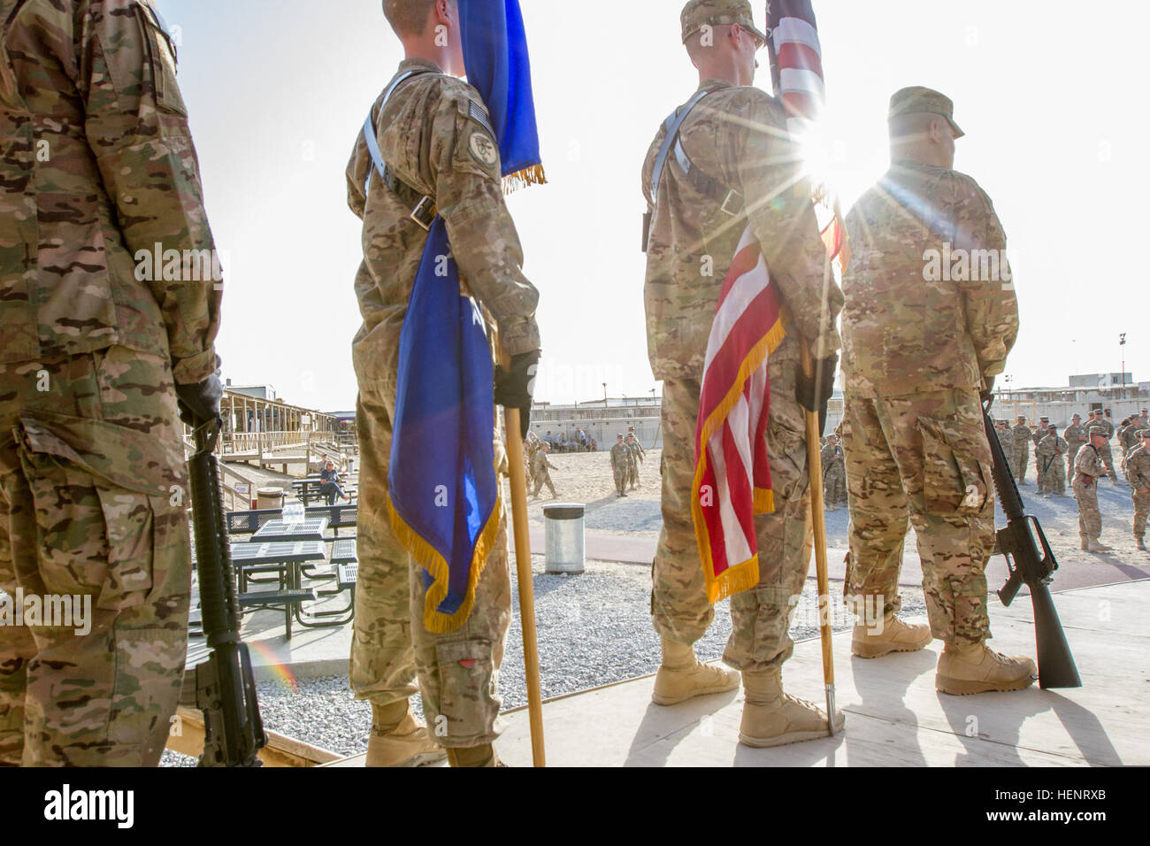 Kandahar airfield boardwalk hi-res stock photography and images - Alamy