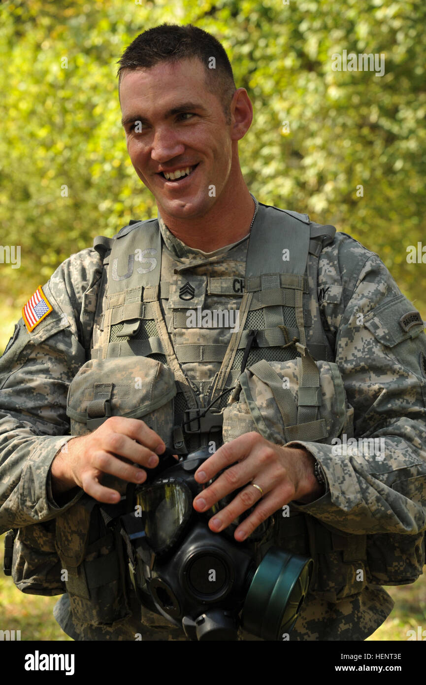 U.S. Army Staff Sgt. William Chavis, assigned to 7th Army ...