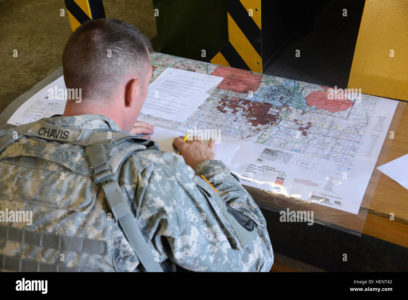 U.S. Army Staff Sgt. William Chavis, assigned to 7th Army ...