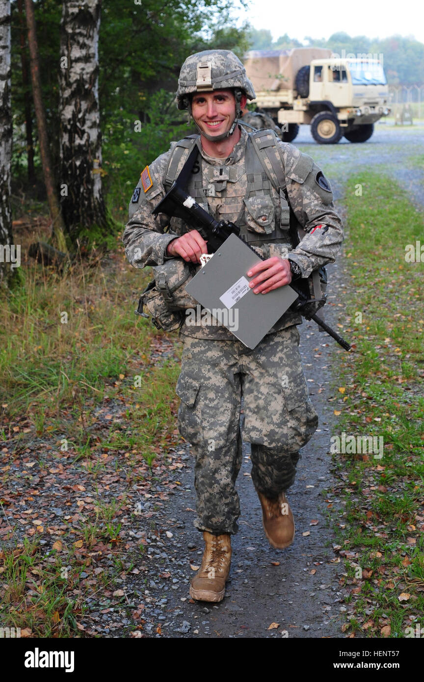 U.S. Army 1st Lt. Steven White, assigned to U.S. Army Europe ...