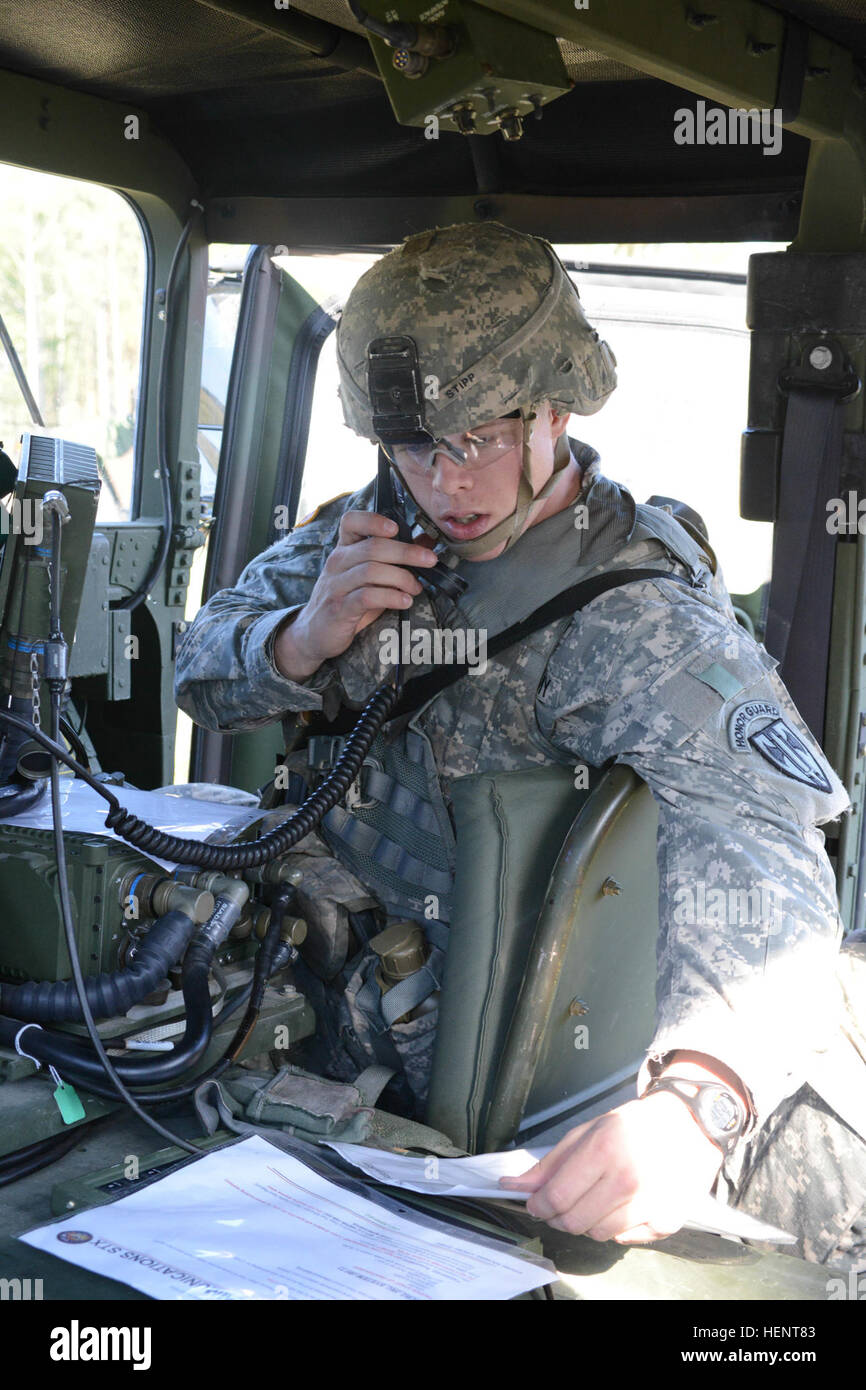 U.S. Army Staff Sgt. Jordan Stipp, assigned to 709th Military Police ...