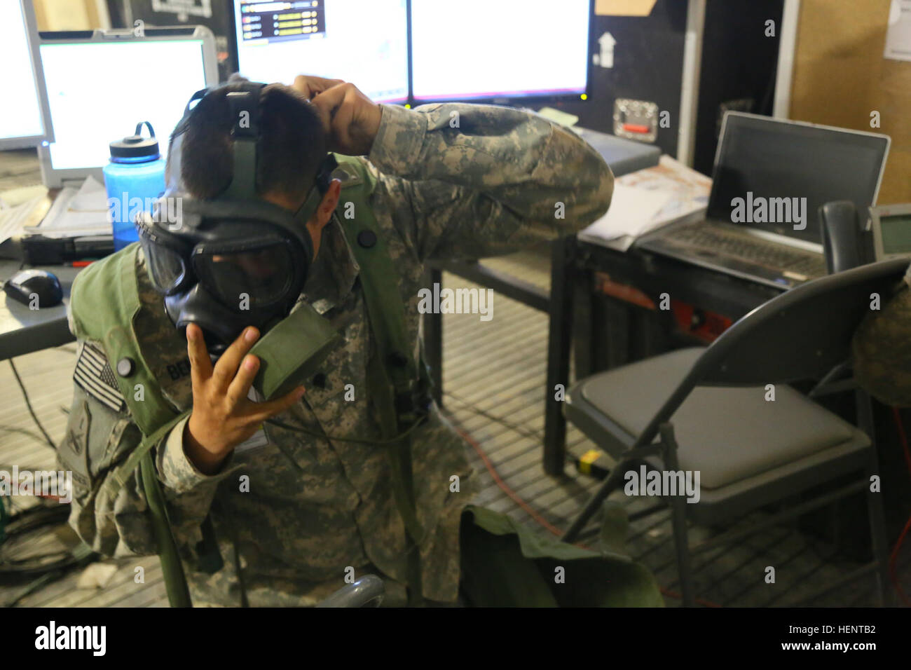 U.S. Army Soldiers from the "Apocalypse," 3rd Battalion, 501st Aviation ...