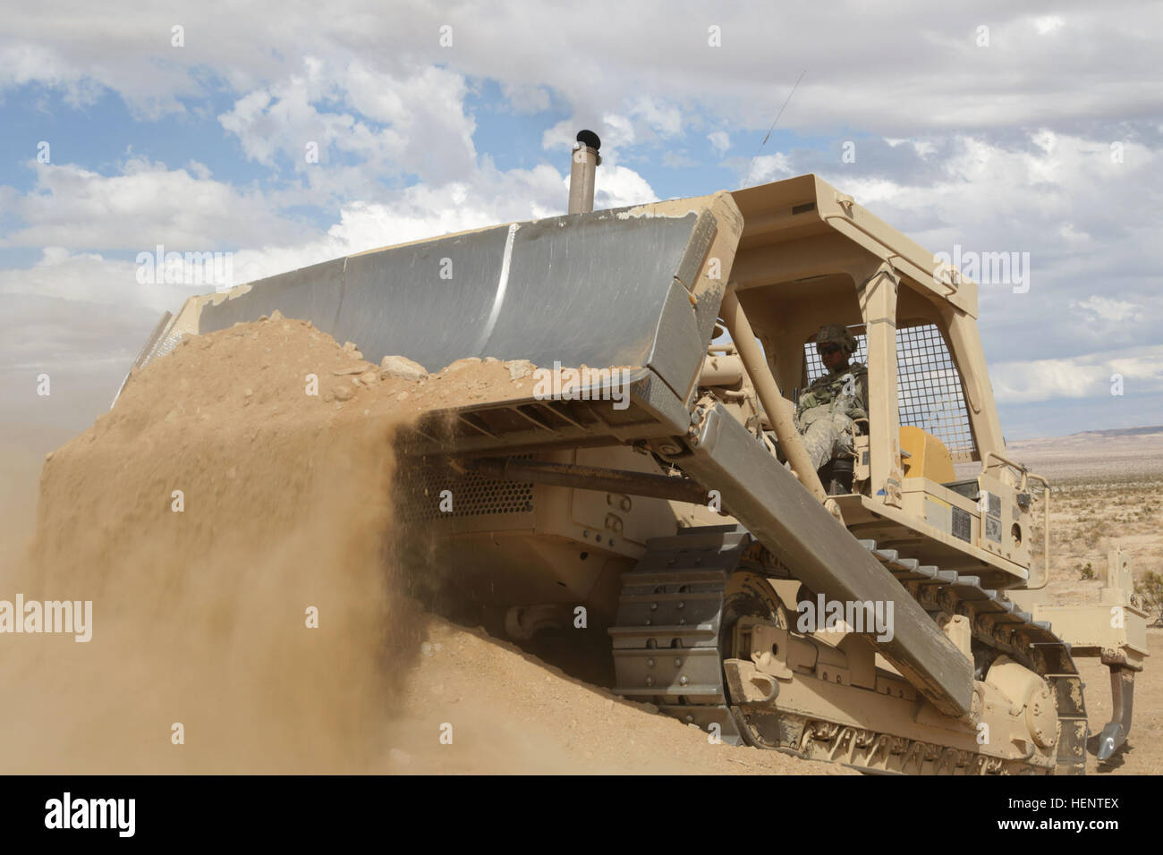 U.S. Army Soldiers from the 610th Engineer Support Company, supporting ...
