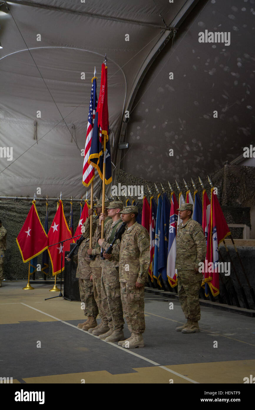 The color guard, composed of Soldiers from the 159th Combat Aviation ...