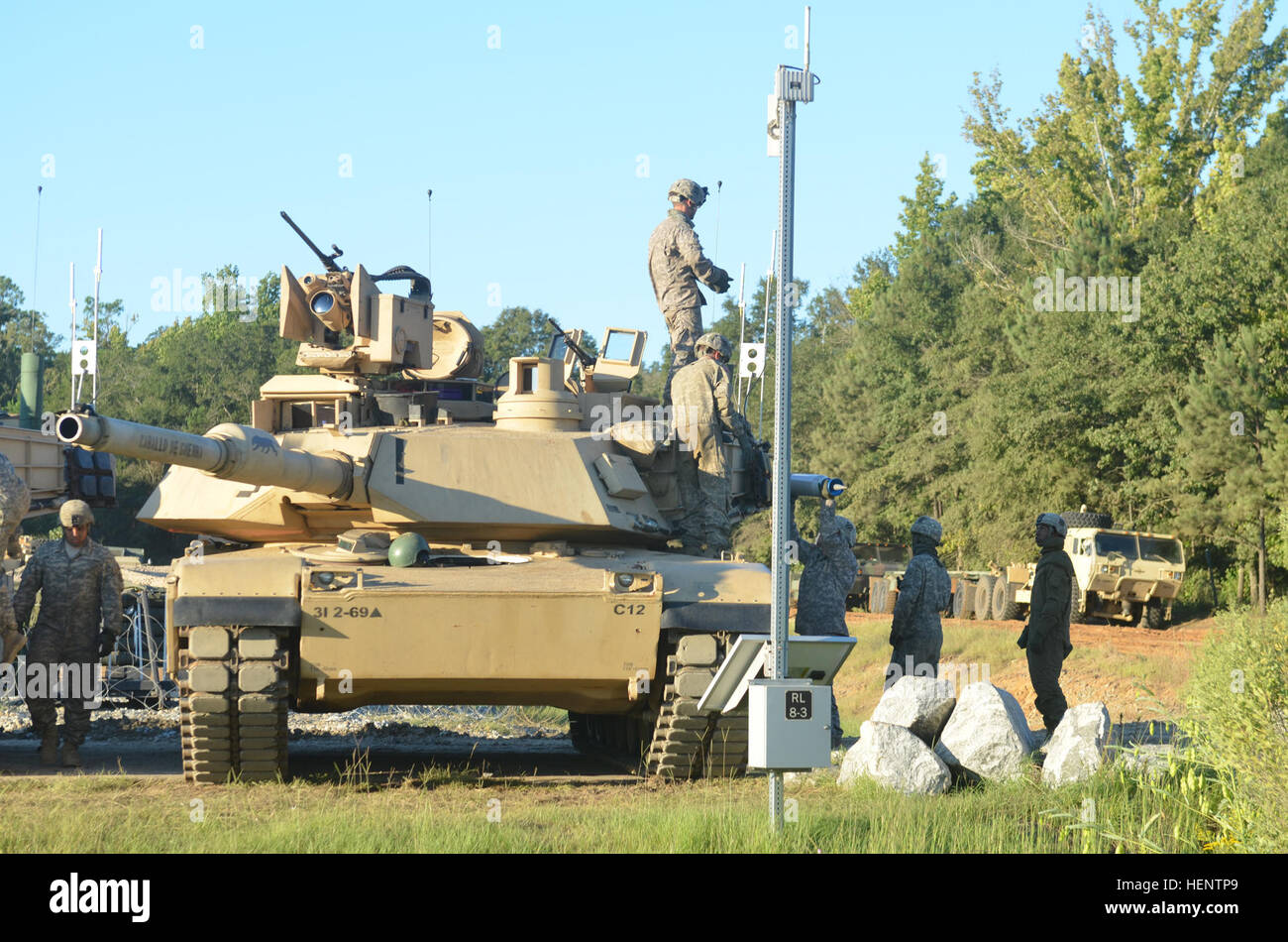 Panther Soldiers assigned to 2nd Battalion, 69th Armor Regiment, 3rd ...