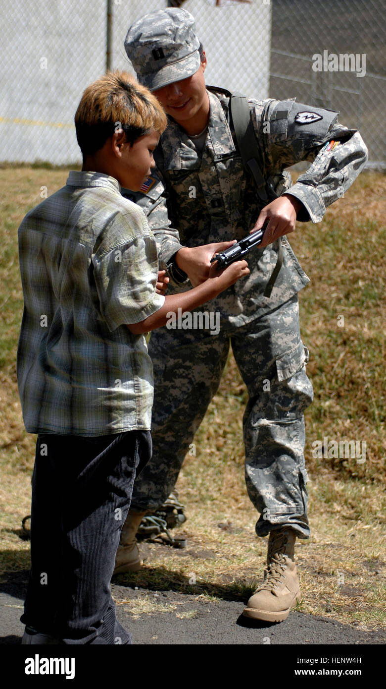 Capt. Deborah Chen, Battle Captain with Headquarters Headquarters Troop ...