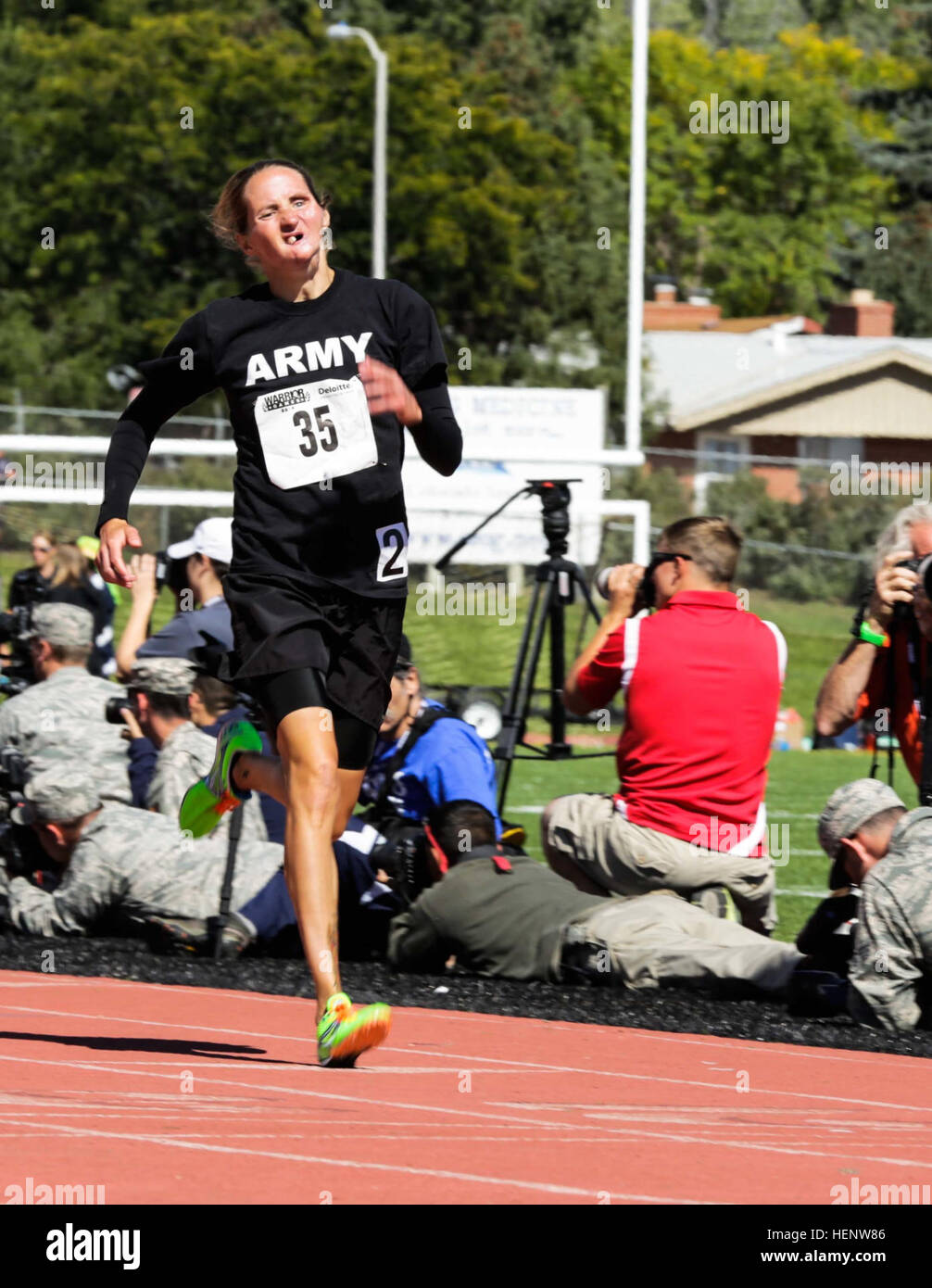 U.S. Army Sgt. 1st Class Katie Kuiper, Warrior Transition Battalion ...