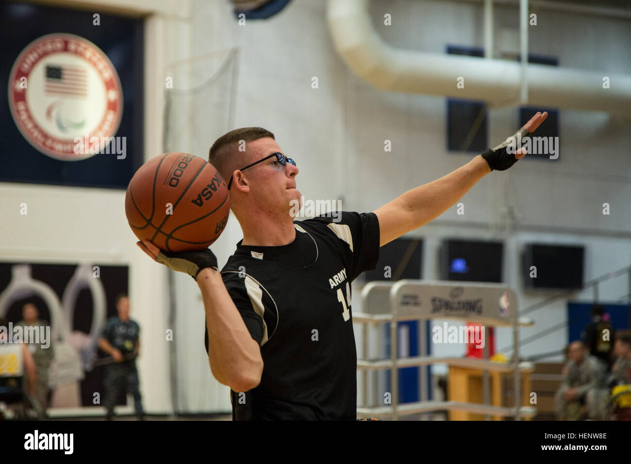 U.S. Army Spc. Jason Blair, Warrior Transition Battalion, Fort Belvior ...