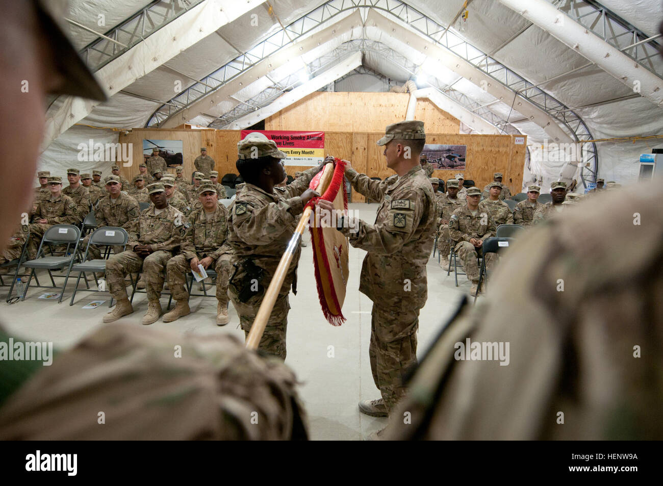 Lt. Col. Jim Turner, commander of the 548th Combat Sustainment Support ...
