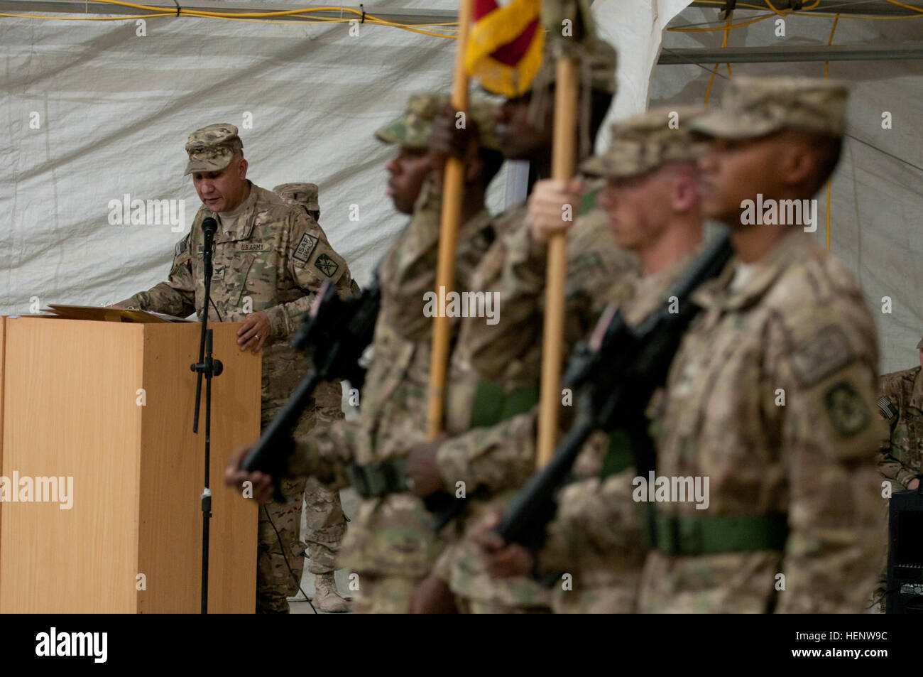 The 548th Combat Sustainment Support Battalion is honored at Camp ...