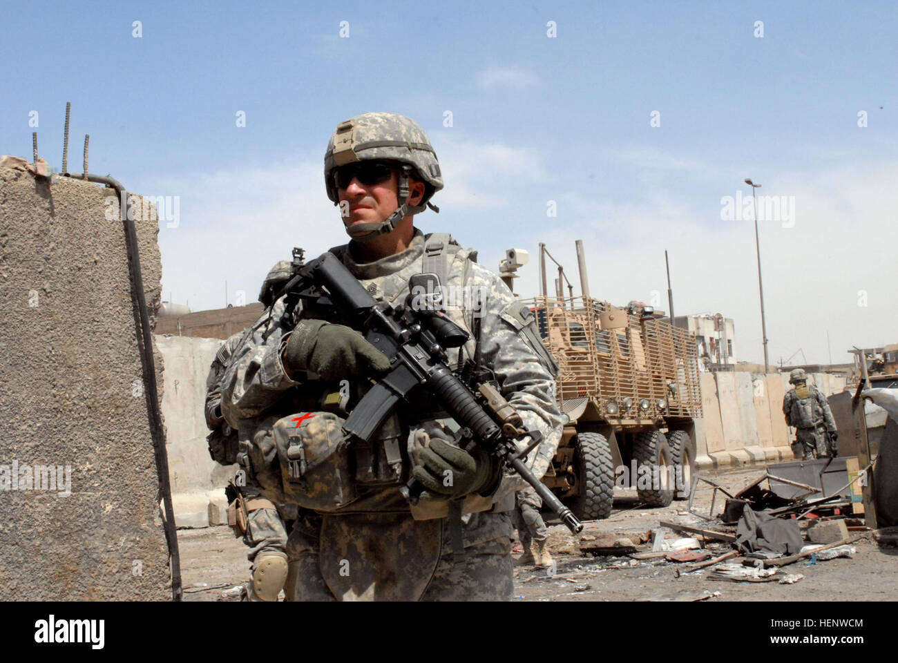 Csm patrols streets in thawra 2 hi-res stock photography and images - Alamy
