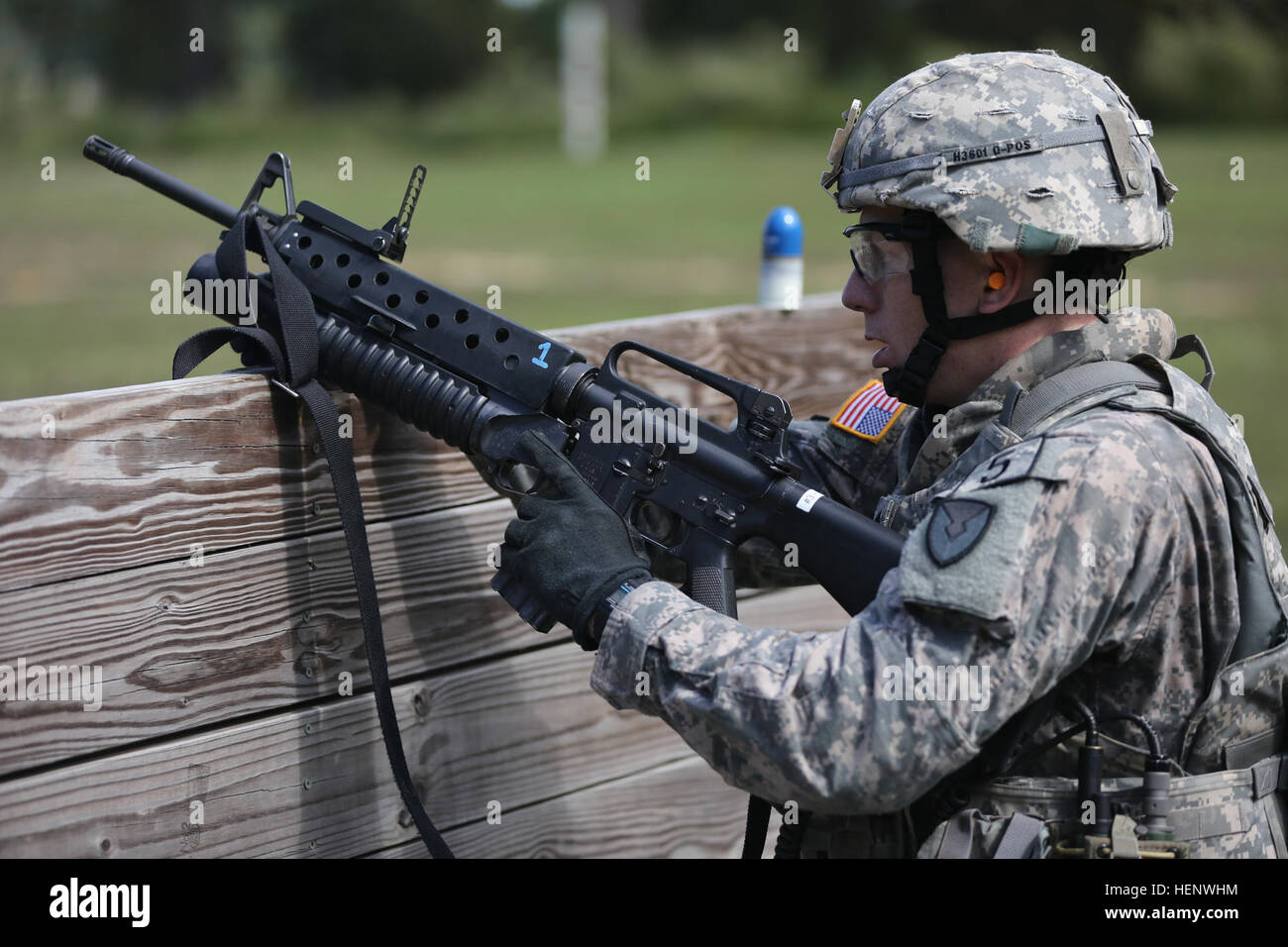 U.S. Army Staff Sgt. Kevin Hopson, assigned to the U.S. Army Materiel ...