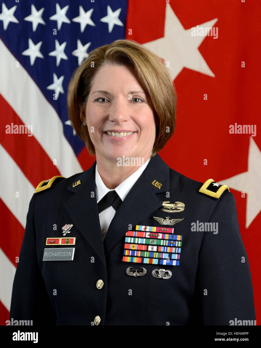 Maj. Gen. Laura Richardson, chief of legislative liaison, poses for a ...