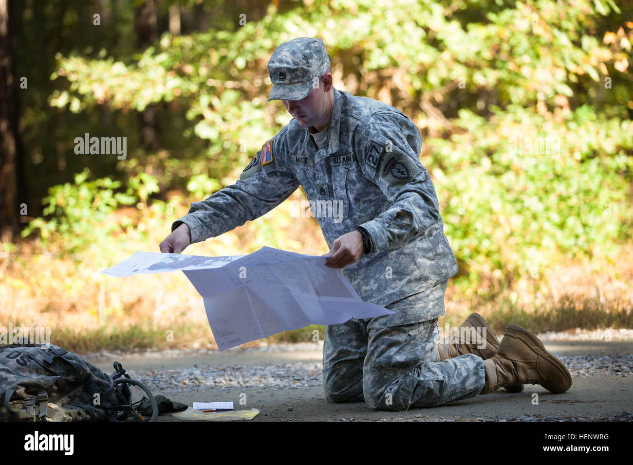U.S. Army Staff Sgt. Adam White, representing the U.S. Army Pacific ...