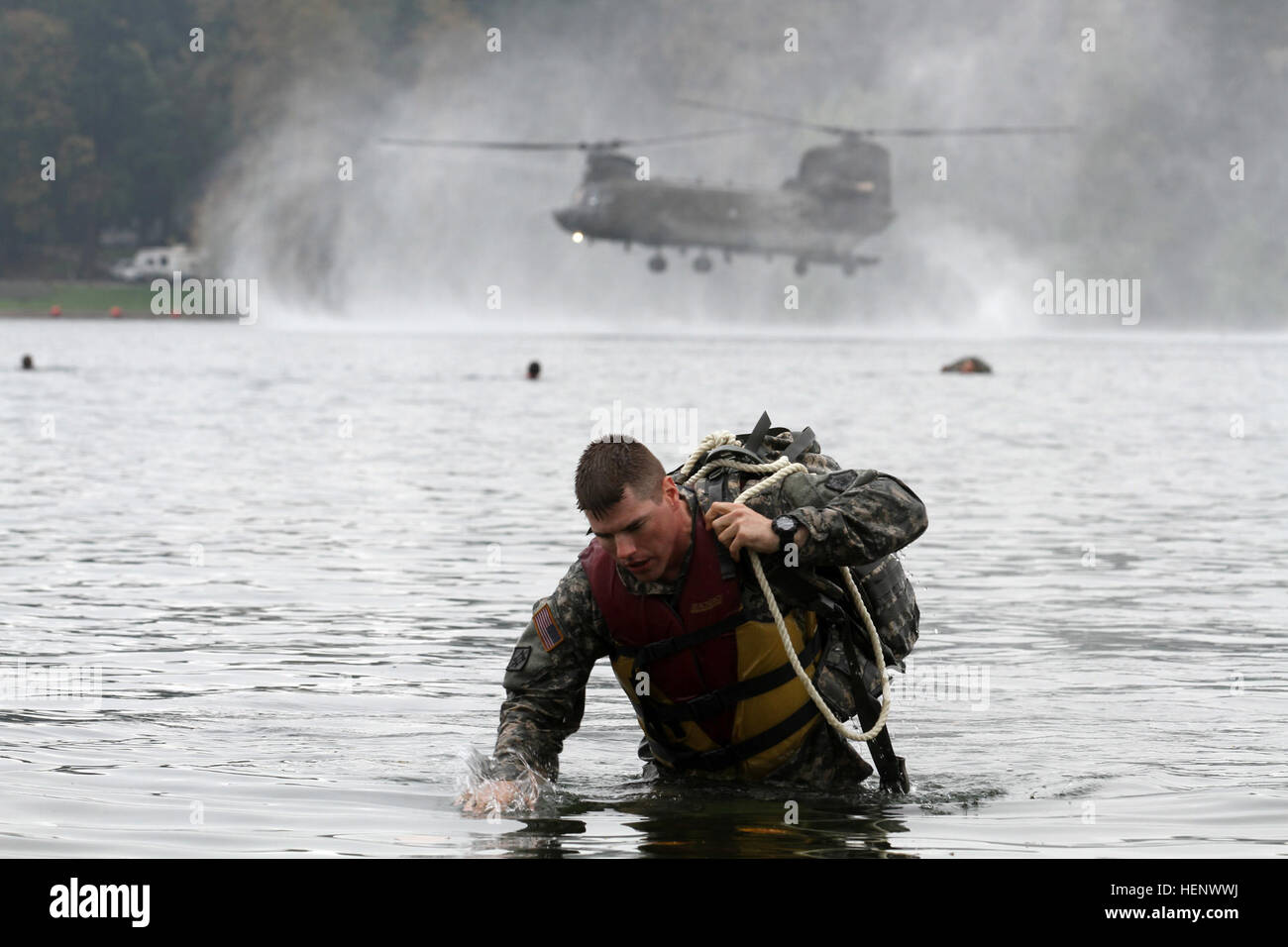 Sgt. Max Wolfer, a combat engineer with the 571st Sapper Company, 864th ...