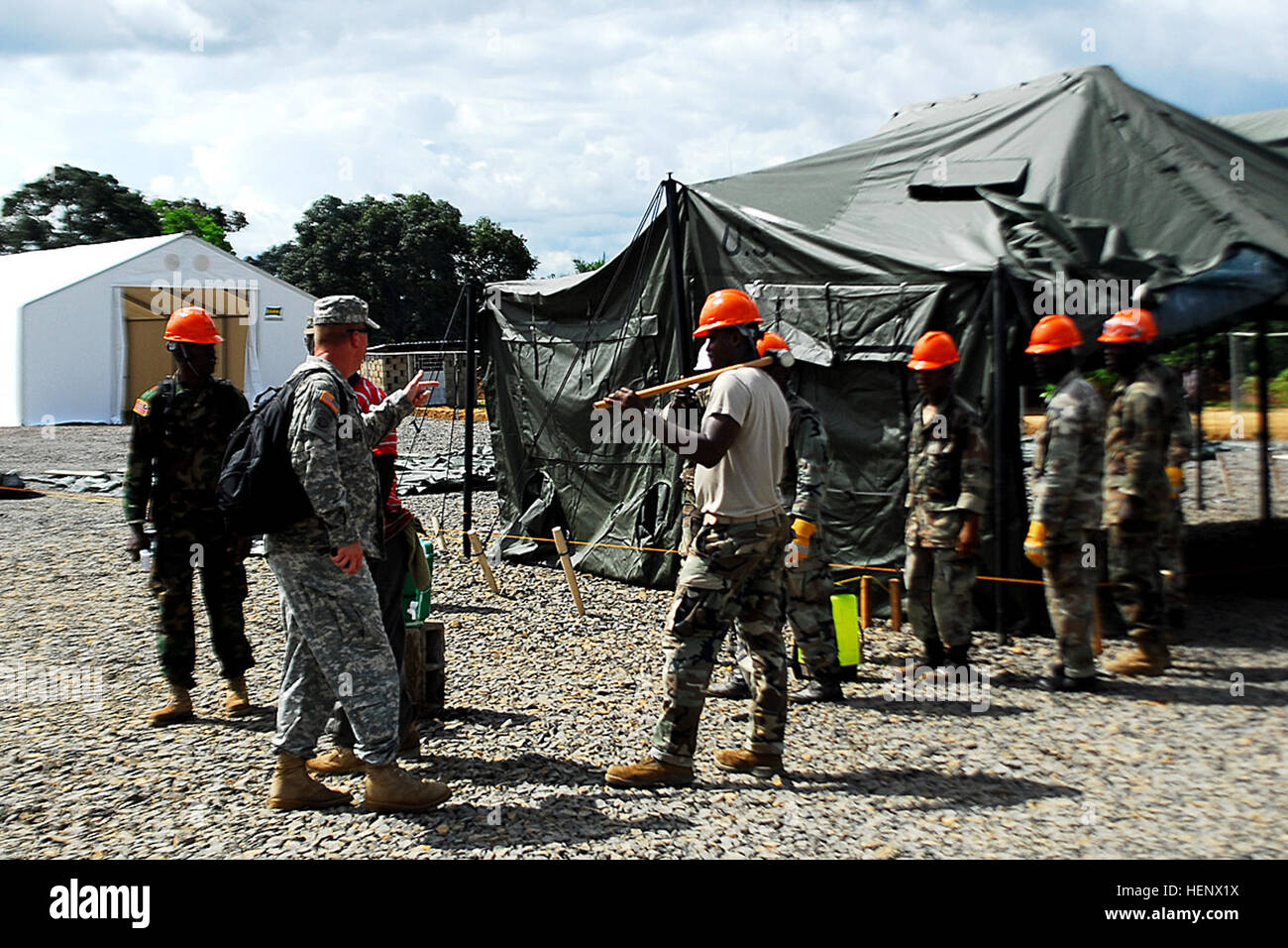 U.S. Army Africa Command Sgt. Maj. Jeffery Stitzel talks with Armed ...