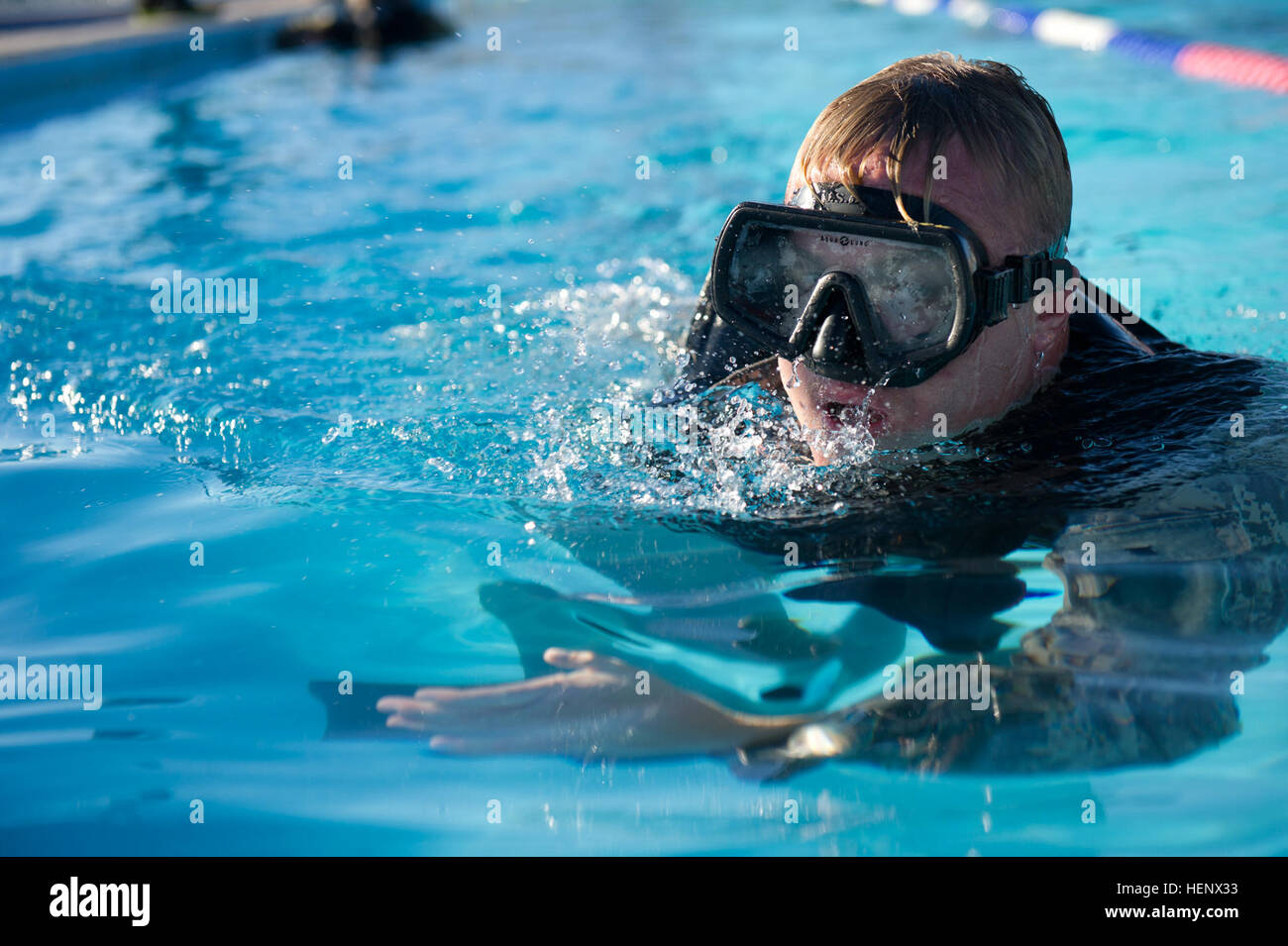 A Special Forces soldier assigned to the 7th Special Forces Group ...