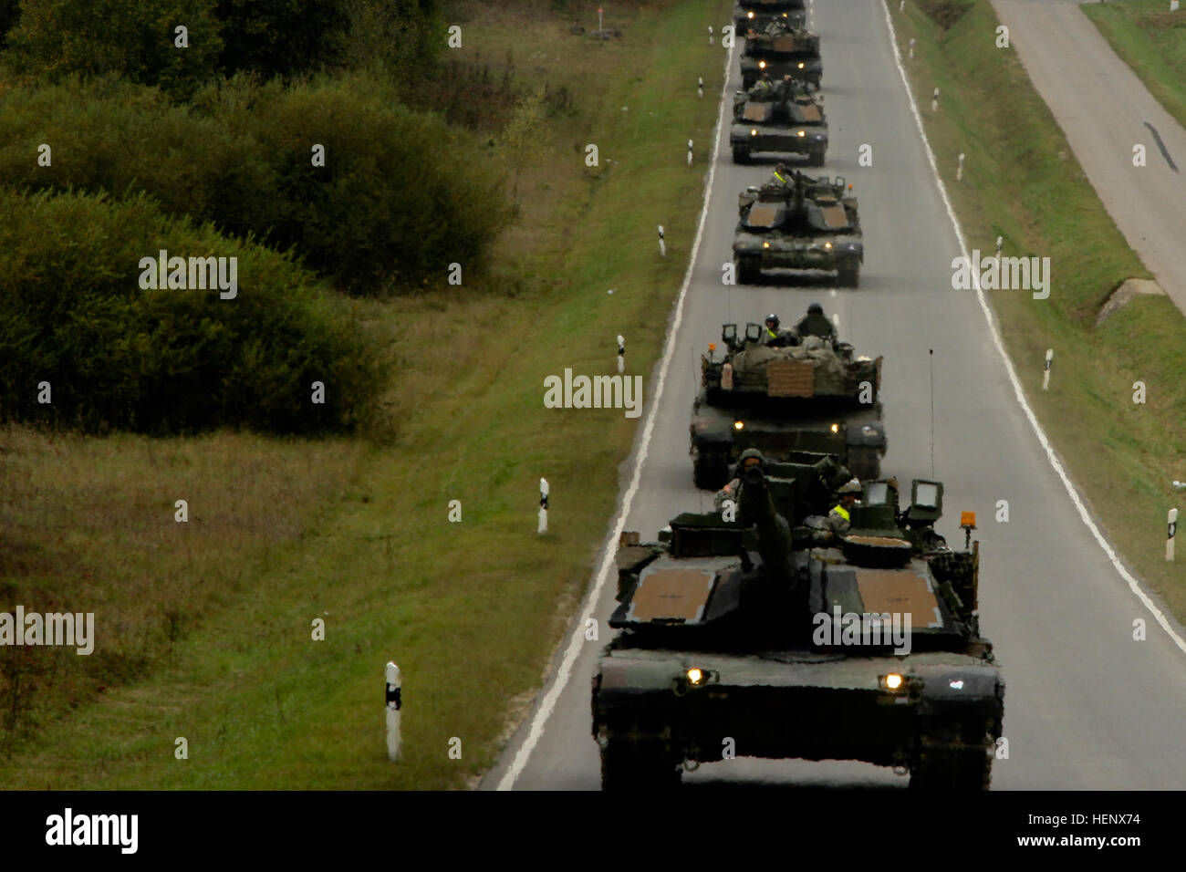 Soldiers with the the 2nd Battalion, 12th Cavalry Regiment, 1st Brigade ...