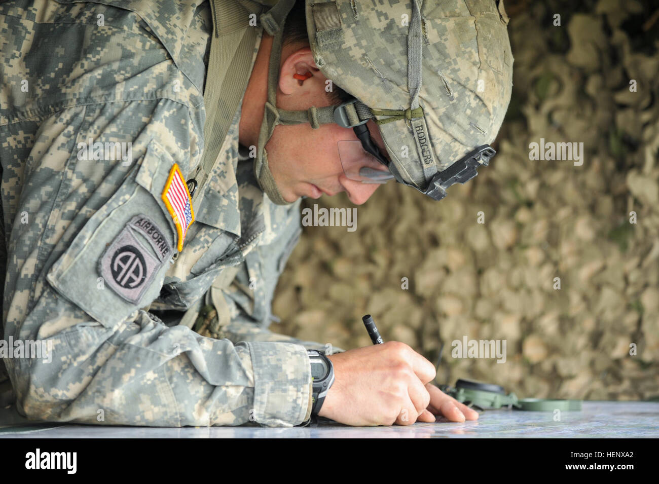 A U.S. Army Staff Sergeant from 1st Battalion, 4th Infantry Regiment ...